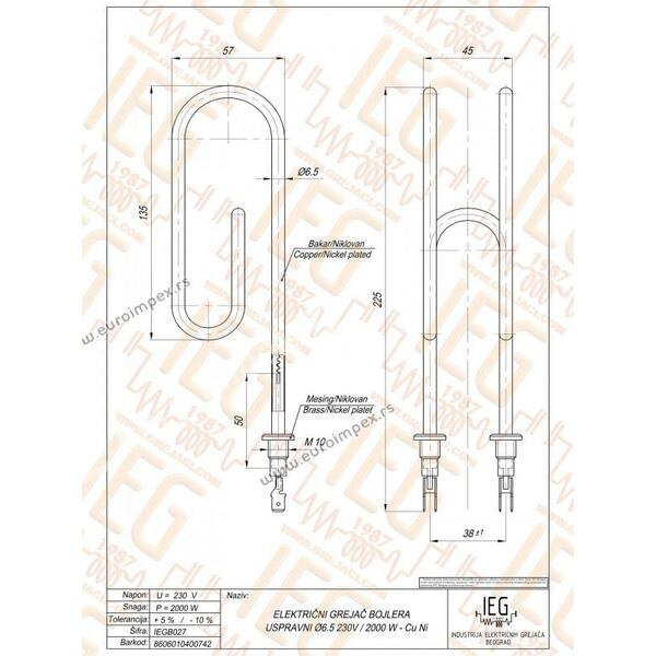 LED TRAKA 4000K PRIRODNO BELA 14.4W/m 12V 5050 IP33 60 dioda/1m BB-5050D-60-NW PAKOVANJE 5m 150312