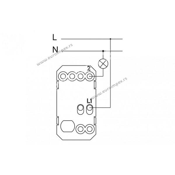 PVC KANALICA 60x60x2000mm k20