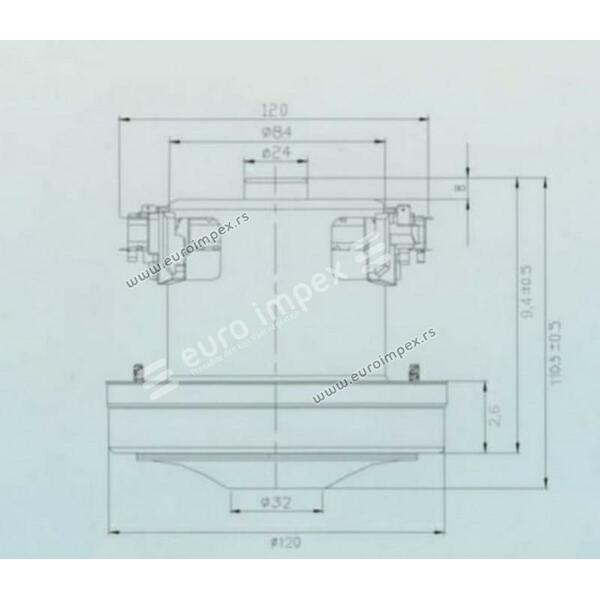 SIJALICA ZA ASPIRATOR T25L 40W E14 ELG1395