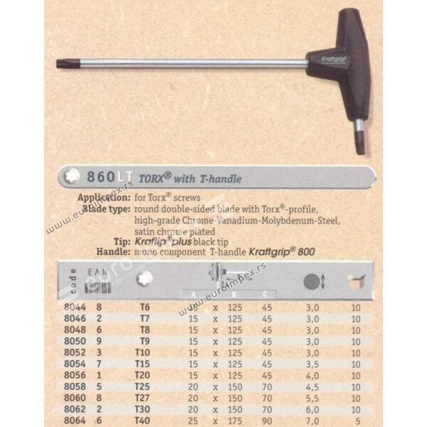 ODVIJAC 860LT 27 TORX KRAFTGRIP