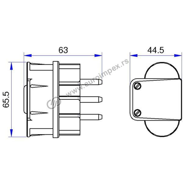 SUPER HEAVY DUTY R6 1,5V AA Cink karbon baterija V21 SL VARTA