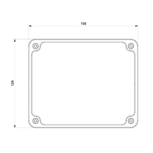 700301.2 Slepi modul ravni 1 M Signal BELA Nopal Lux Interio