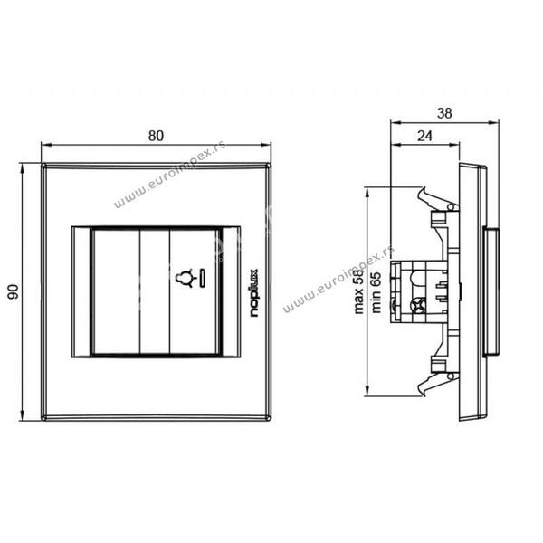 SUPER HD CINK KARBON R03 AAA obicna baterija CA03 Camelion