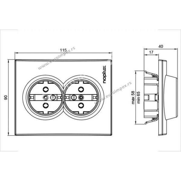 REBRO-LOPATICA BUCKA VM 42002750 760071855 VESTEL SMEG