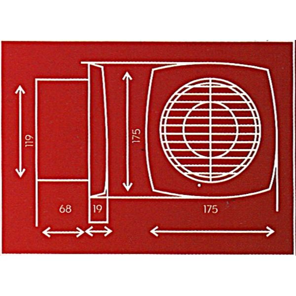 LED panel 18W UGRADNI KVADRATNI 2700K-3000K M203702 SLIM/SQ-18