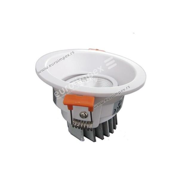 LED ROZETNA 8W 3000K BELA OKRUGLA UVUCENA SA SIJALICOM L6130-8W 34.1484