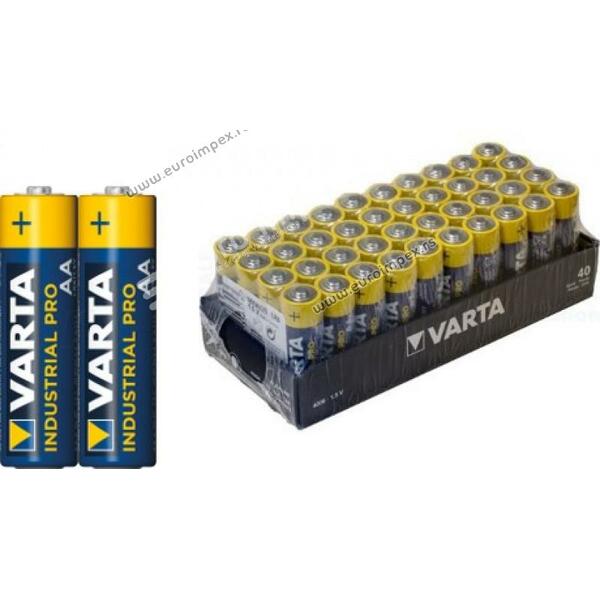 ALKALNA BATERIJA LR6 AA alkalna baterija 1,5V VINLR6 INDUSTRIAL PRO VARTA