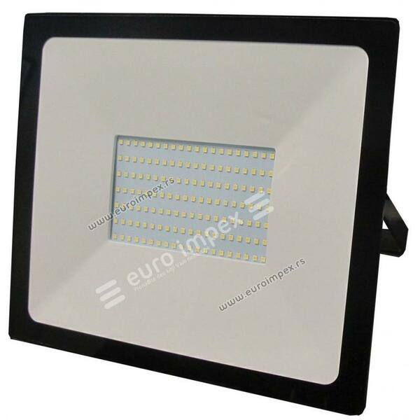 LED REFLEKTOR 100W SLIM 6500K CRNI ELR035 ELR045