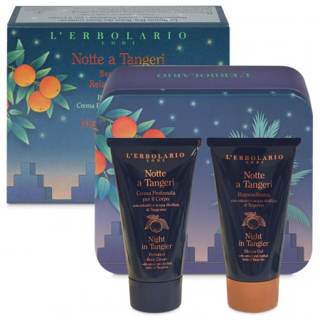 L' ERBOLARIO Night In Tangier Set Parfemisana Krema Za Telo 75ml + Gel Za Tuširanje 75ml