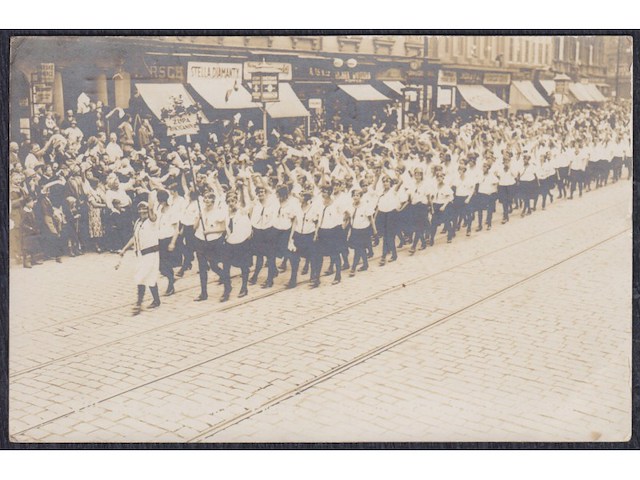 Češka 1926 Prag - Sokolski slet razglednica