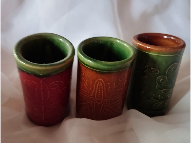 Keramika  3 žolnai  madjarska čase