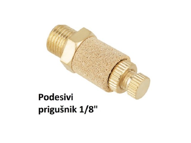 Pneumatski podesivi prigusnik buke - 1/8 (9.7mm) - XB-1