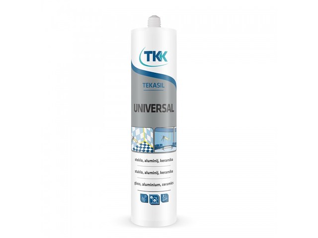 Silikon univerzalni TKK transparentni 280ml