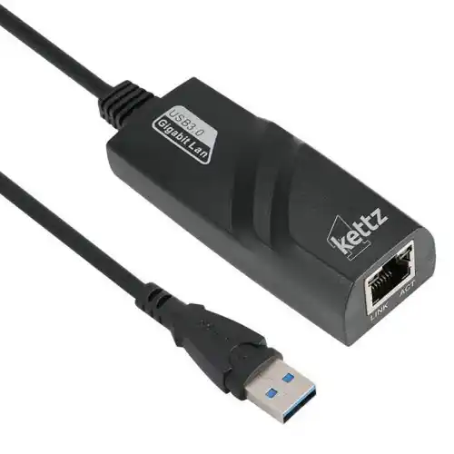 USB adapter 3.0 - RJ45 1000Mbps Kettz
