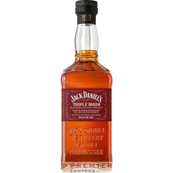 Jack Daniel’s Triple Mash Blended Straight Whiskey 0.70l