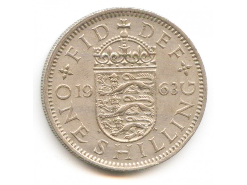 Velika Britanija 1 shilling 1963