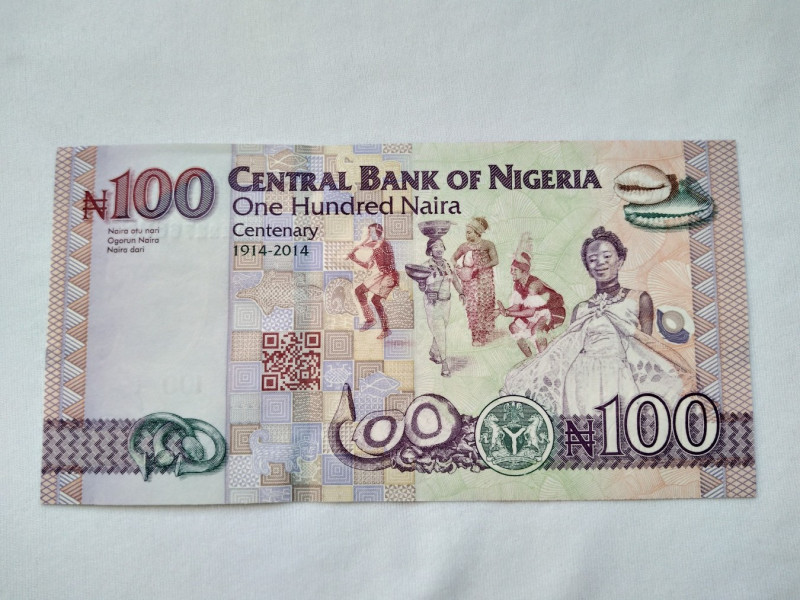 Nigerija 100 naira,2021 god.UNC