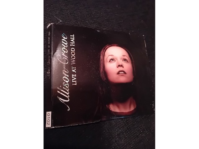 Allison Crowe ‎– Live At Wood Hall - 2cd