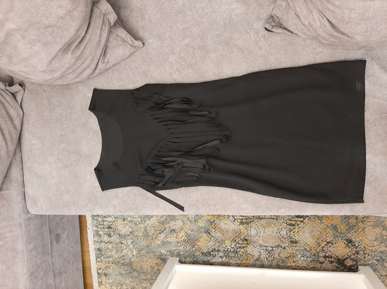 Crna svecana haljina