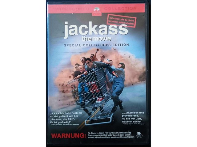 Jackass-The Movie Made in Germany Original DVD (2003)