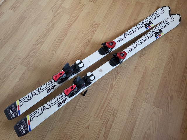 Juniorske race skije Salomon 24hours 140 140cm LZ7 vez