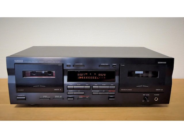 Yamaha KX-W321 Auto Reverse Double Cassette Deck