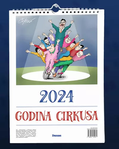 CORAX zidni kalendar 2024