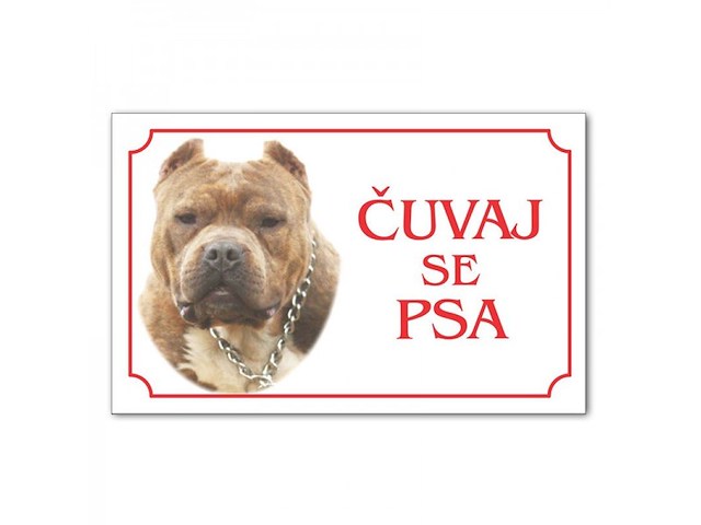 Tabla - čuvaj se psa