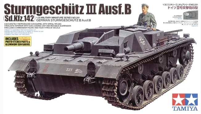 TAMIYA 1/35 Sd.Kfz. 142 Sturmgeschütz III Ausf.B