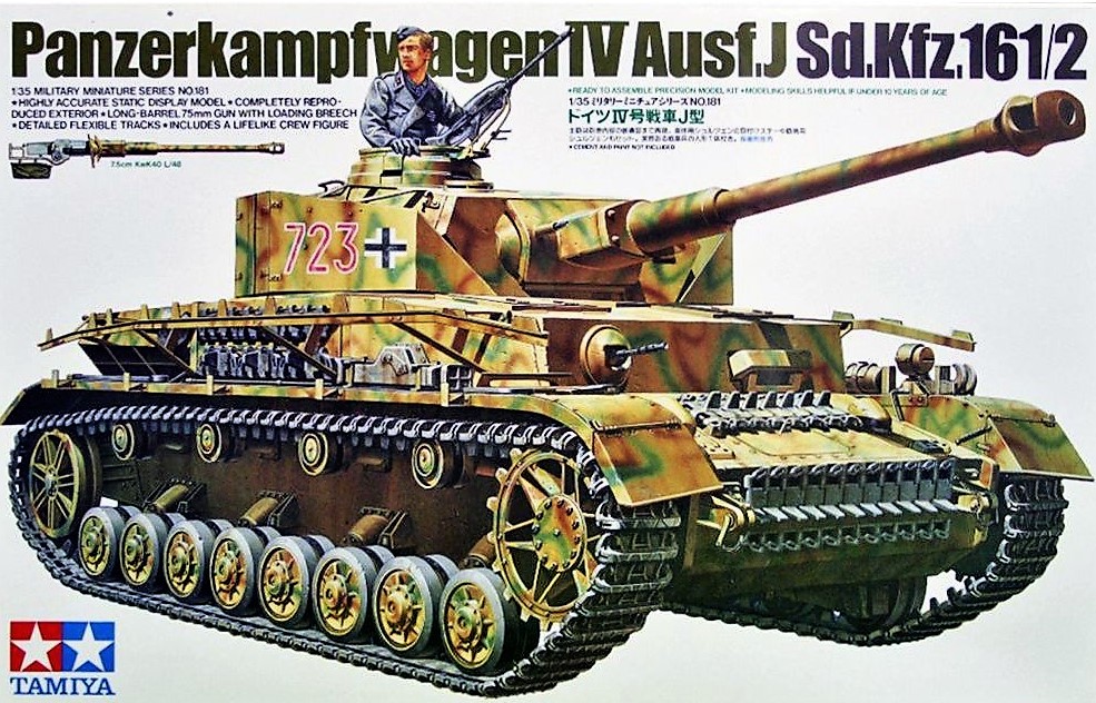 TAMIYA 1/35 Panzerkampfwagen IV Ausf. J Sd.Kfz. 161/2
