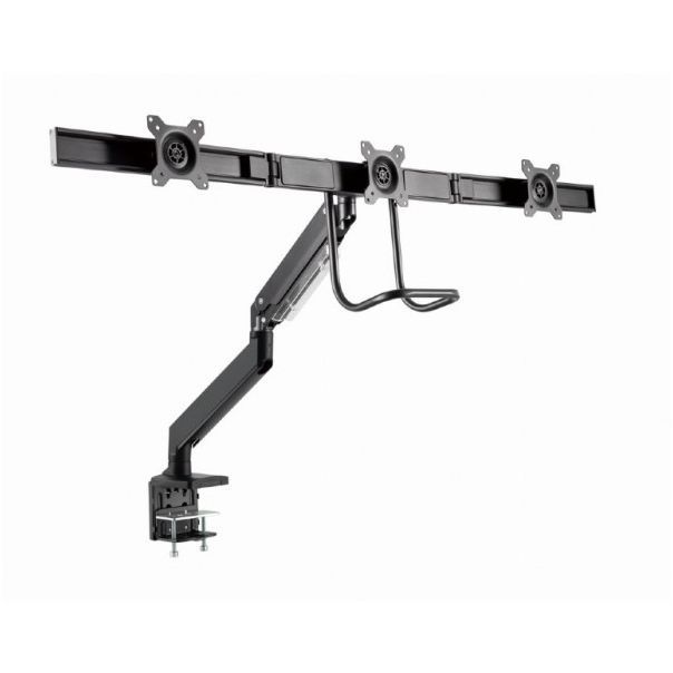 GEMBIRD Nosač MA-DA3-03 za tri monitora, tilt, 17"-27", stoni