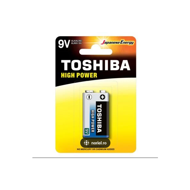 TOSHIBA Alkalna Baterija High Power 6LF22 BP 1/1