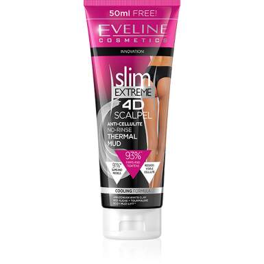 Eveline Slim Extreme 4D Anticelulit Thermalno blato 250 ml