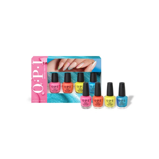 OPI Summer Make the Rules Mini lakovi za nokte, 4 x 3,75 ml