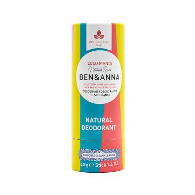 BEN & ANNA Coco Mania Prirodni dezodorans, 40 g