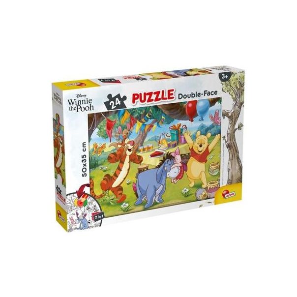 Lisciani Slagalica 24 pcs Disney Winnie The Pooh složi I oboji