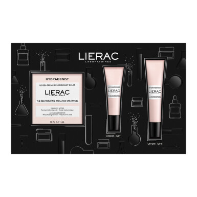 Lierac Hydragenist Set Gel Krema, 50 ml + Serum, 15 ml + Krema za zonu oko očiju GRATIS