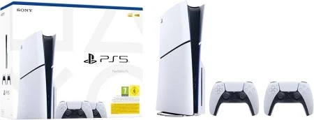 Konzola Sony Playstation 5 PS5 1TB Slim CD/DISC + Dualsense White
