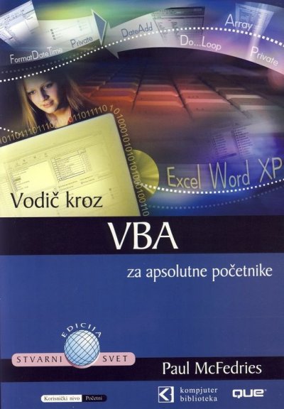 Vodič kroz VBA za apsolutne početnike