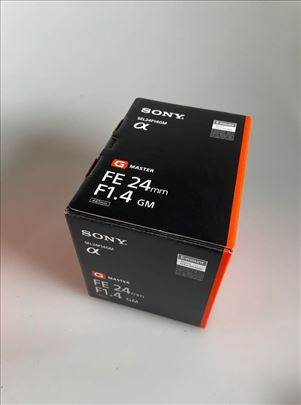 Sony 24mm 1.4 G Master - Novo(4 godine garancije)