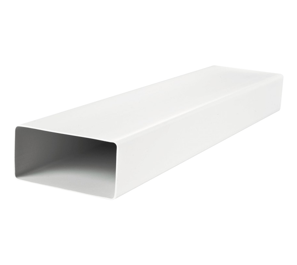 EL02-413 PVC FLAT DUCTS 110x55MM. 1M