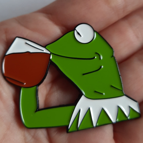 Mapet šou žabac Kermit broš