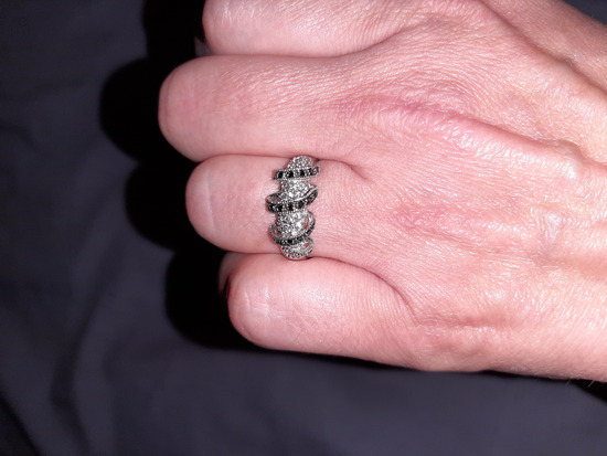 Srebro 925 prsten
