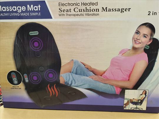 Masažer za auto sedište/fotelju sa grejačima