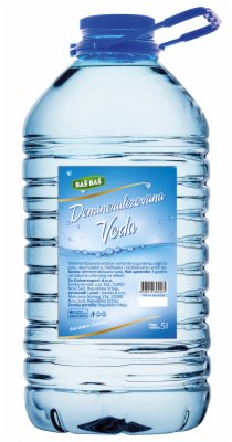 DEMINERALIZOVANA VODA BAS BAS 5L
DEMINERALIZOVANA VODA BAS BAS 5L