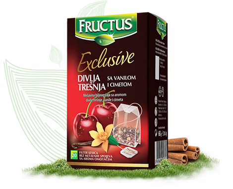 FRUCTUS DIVLJA TRESNJA+VANILA+CIMET