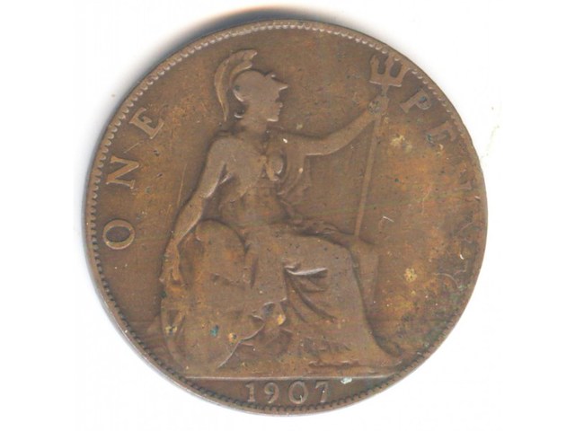 Velika Britanija 1 penny 1907