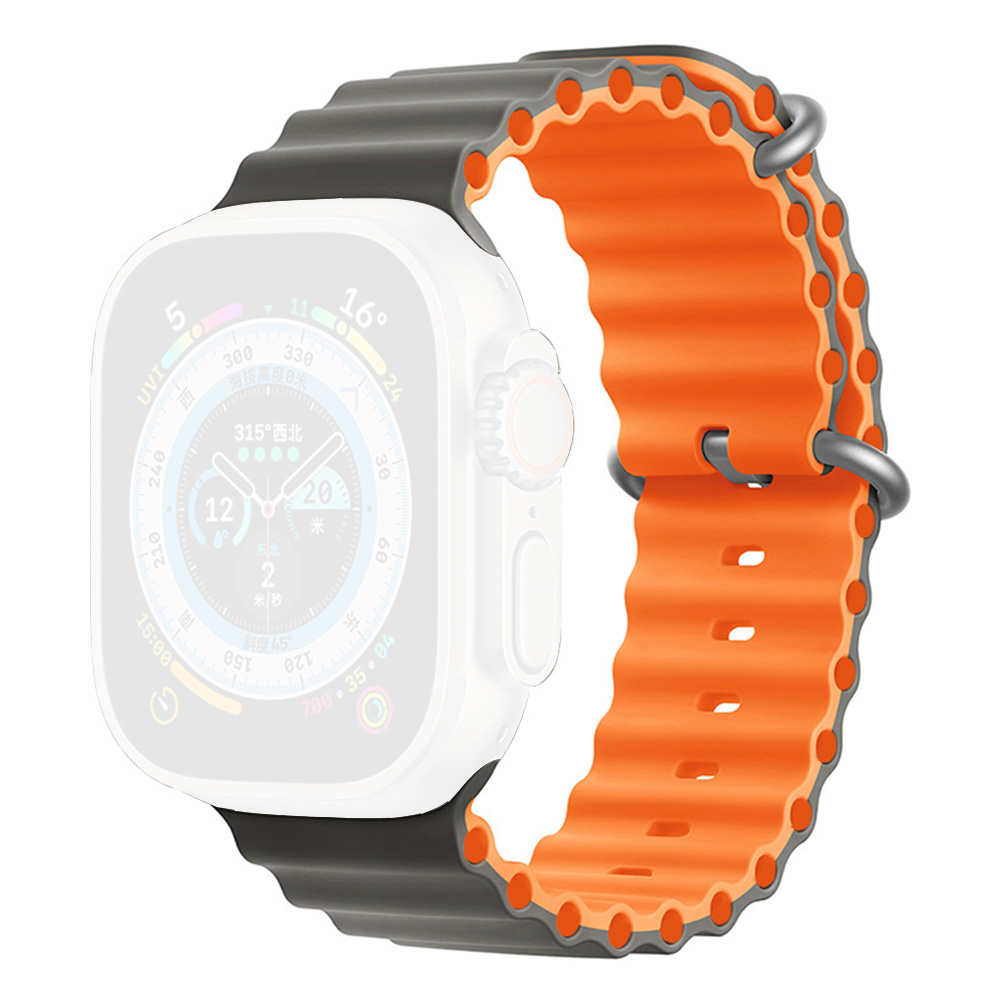 Smart Watch Ocean Strap 44/45/49mm Cury/Orange