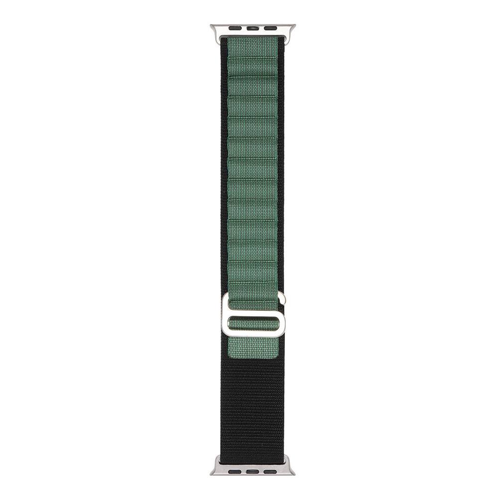 Smart Watch Alpine Loop Strap 44/45/49mm Black With Green