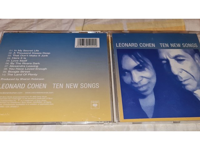 Leonard Cohen - Ten new songs , ORIGINAL